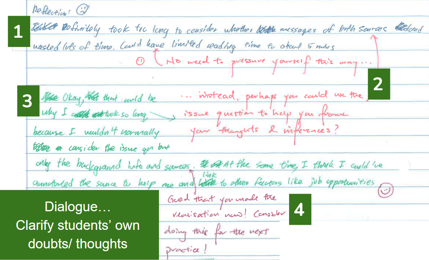 Using Dialogue to Enhance Feedback Practices at Edgefield Secondary ...